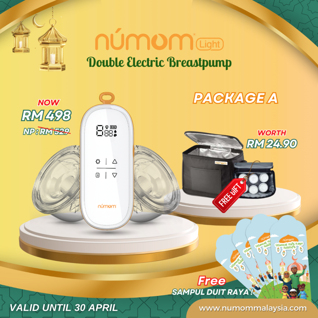[READY STOCK] Numom Light Double Electric Breastpump - NumomMalaysia