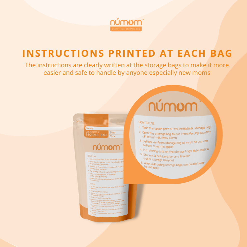 Numom Breastmilk Storage Bags - NumomMalaysia