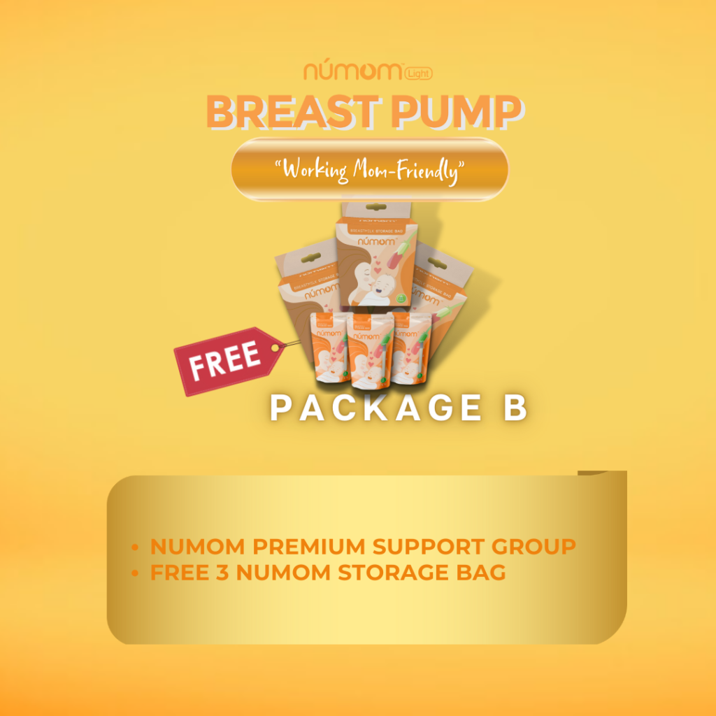 [READY STOCK] Numom Light Double Electric Breastpump - NumomMalaysia
