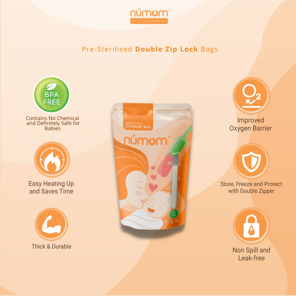 Numom Breastmilk Storage Bags - NumomMalaysia
