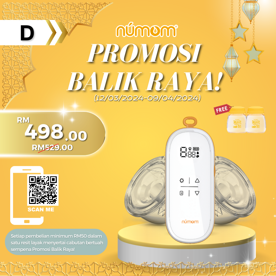 [READY STOCK] Numom Light Double Electric Breastpump - NumomMalaysia