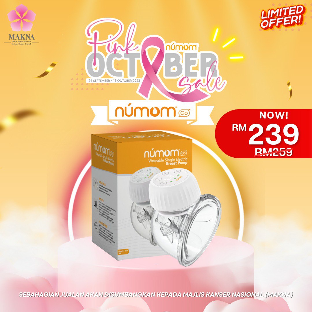 [READY STOCK] Numom Go Wearable Breastpump - NumomMalaysia