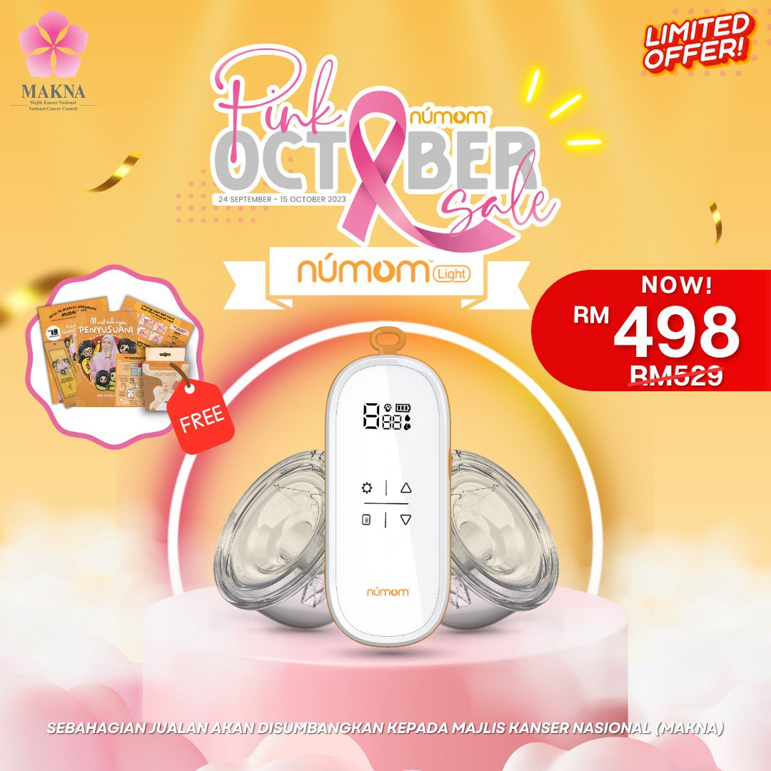 Numom Light Double Electric Breastpump - NumomMalaysia