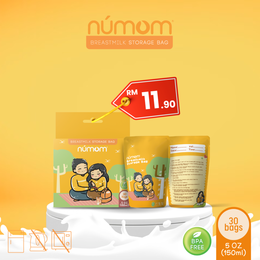 Numom Breastmilk Storage Bags - NumomMalaysia