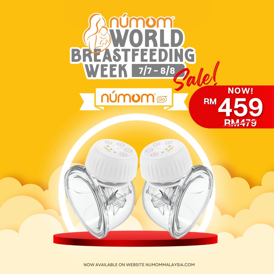[READY STOCK] Numom Go Wearable Breastpump - NumomMalaysia