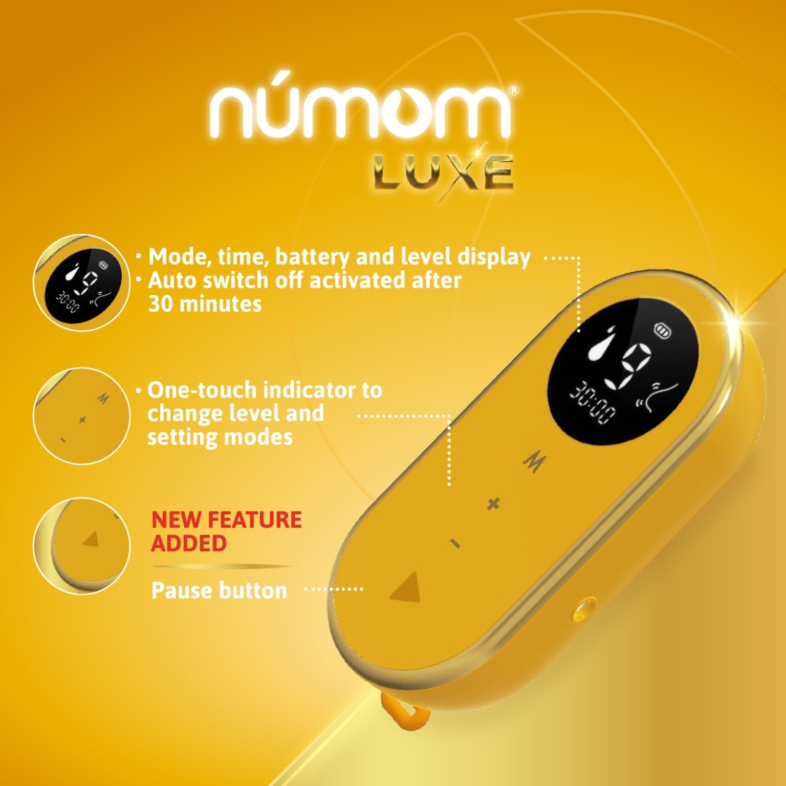 NUMOM LUXE DOUBLE ELECTRIC BREASTPUMP - NumomMalaysia