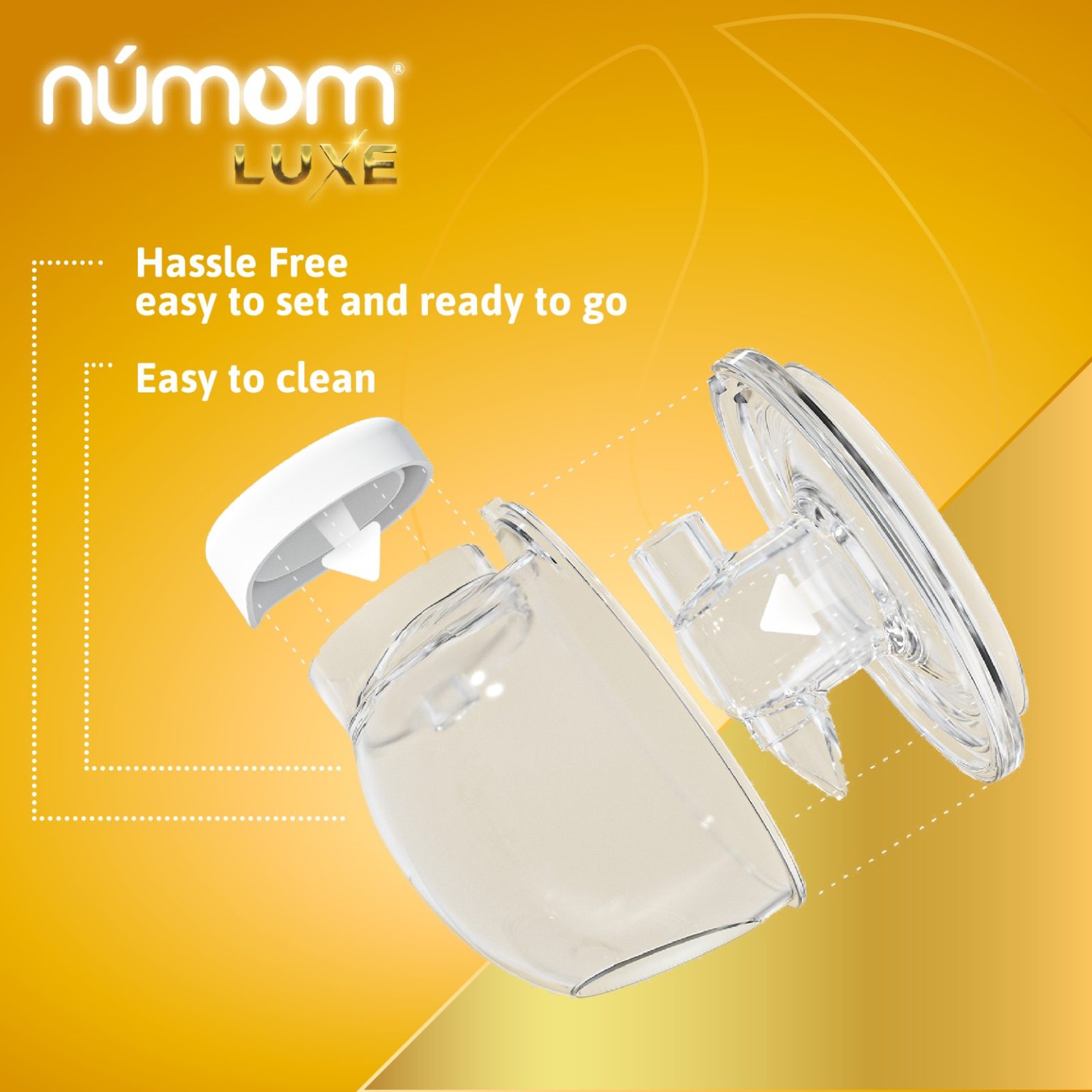 NUMOM LUXE DOUBLE ELECTRIC BREASTPUMP - NumomMalaysia