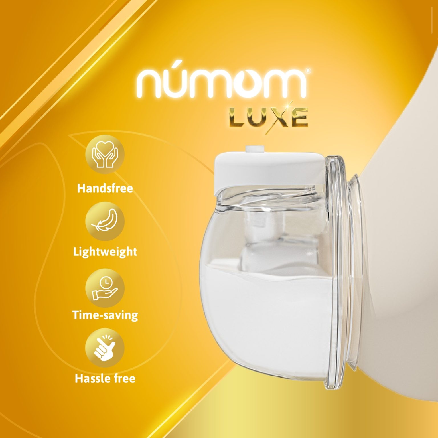 NUMOM LUXE DOUBLE ELECTRIC BREASTPUMP - NumomMalaysia