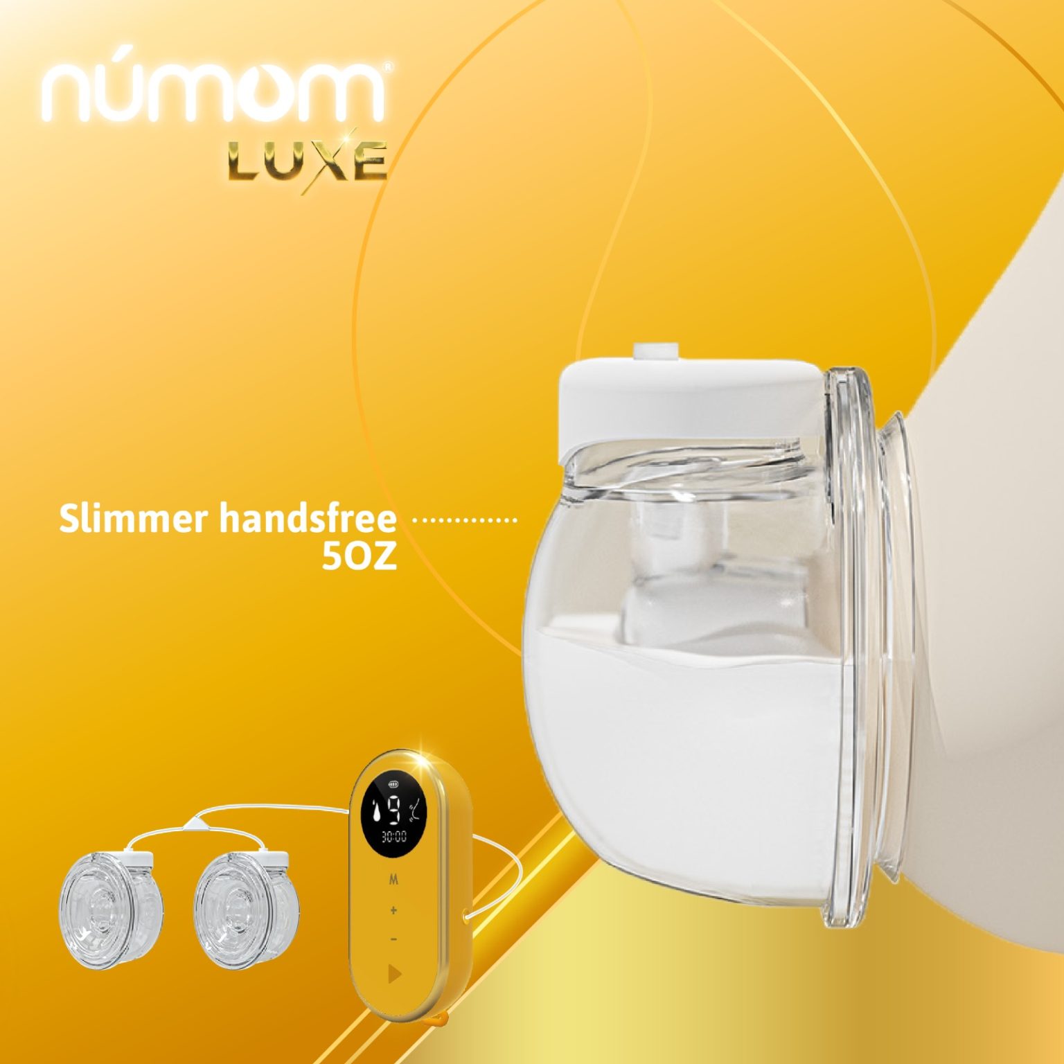NUMOM LUXE DOUBLE ELECTRIC BREASTPUMP - NumomMalaysia